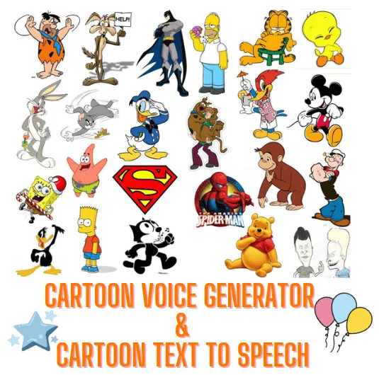 [2024]Free AI Cartoon Voice Generator/Cartoon Text To Speech
