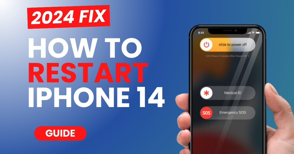 2024 How to Restart iPhone 14