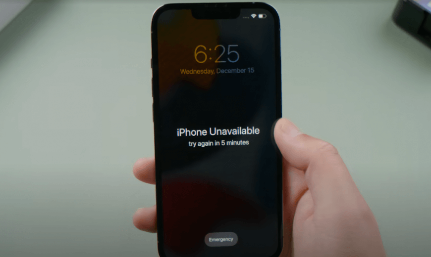 iPhone Unavailable Lock Screen?4 Proven Ways to Fix it